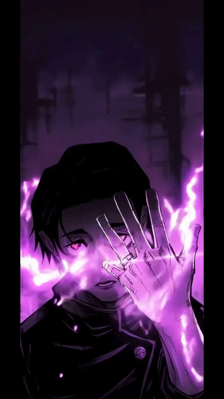 Epic Manga Animation Sorcerer Transformation Dark Uniform Glowing ...