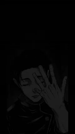 Epic Manga Animation Sorcerer Dark Uniform Magenta Eyes Glowing Cursed ...